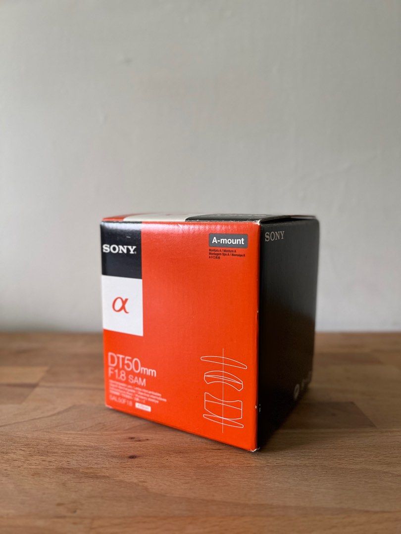 Sony DT 50mm F1.8, Photography, Lens & Kits on Carousell
