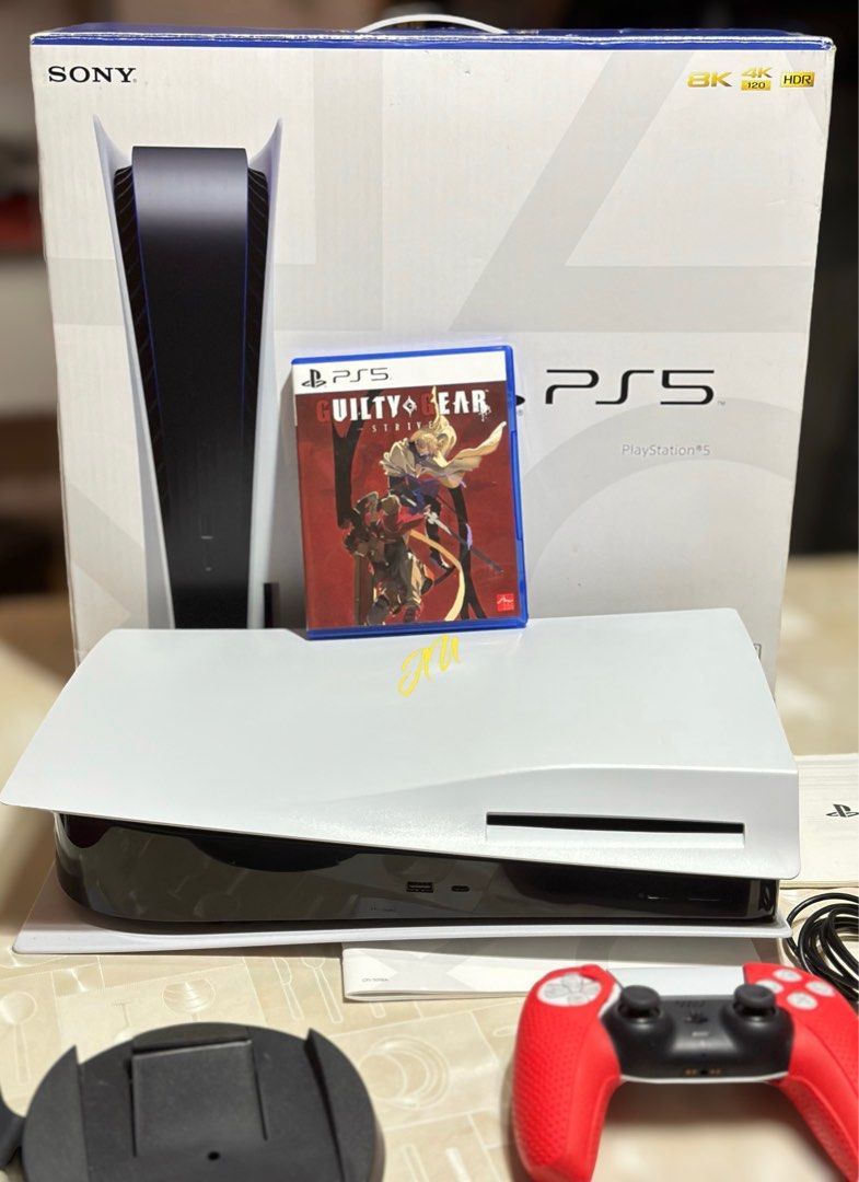 Sony PlayStation PS5 Disc Edition with 1 Game Complete set with Box ...