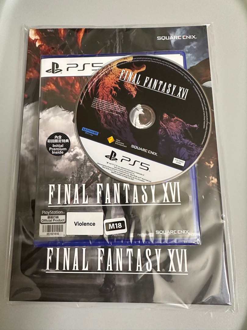 Sony PS5 Final Fantasy 16 FF16, Hobbies & Toys, Toys & Games on Carousell