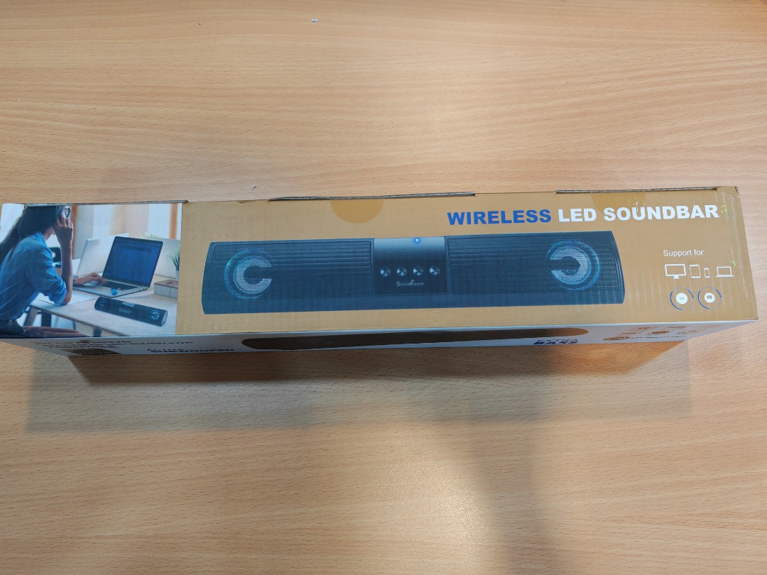 Soundwave Wireless LED Soundbar, Audio, Soundbars, Speakers ...