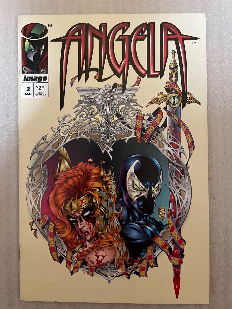 Spawn #9 1st appearance of Angela ; Angela #1 to #3 Solo series Complete set, Hobbies & Toys ...