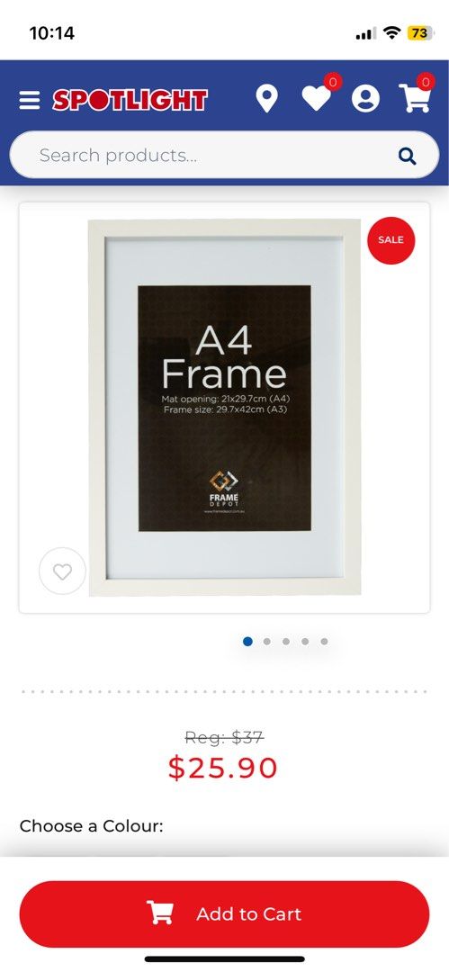 Spotlight Frame Sizes - Infoupdate.org