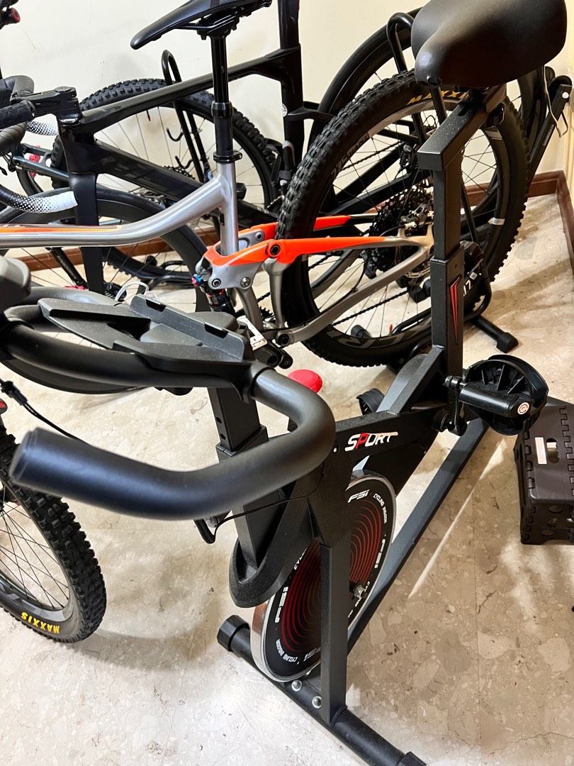 Stationary Bike, Sports Equipment, Exercise & Fitness, Cardio & Fitness ...