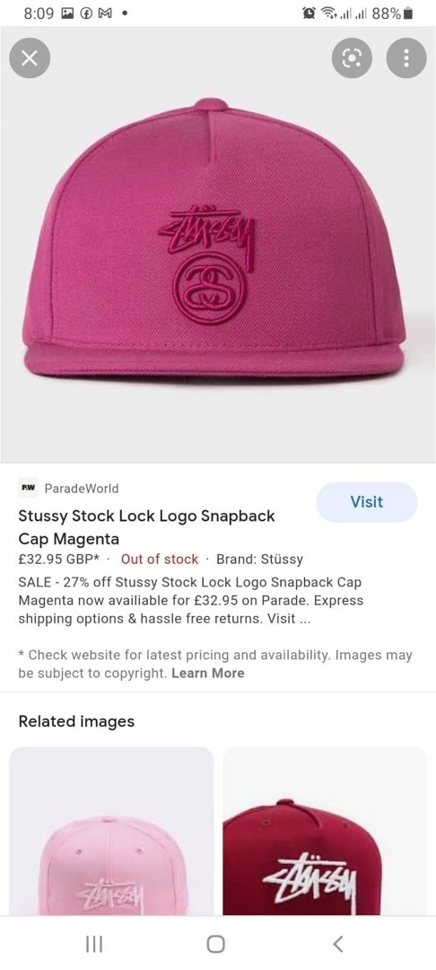 Stucci, Men's Fashion, Watches & Accessories, Caps & Hats on Carousell