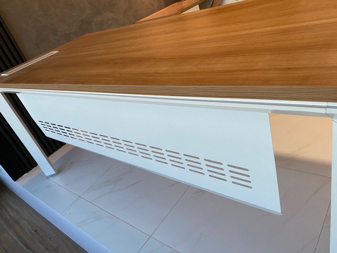 Study Desk & Sideboard Set, Furniture & Home Living, Furniture, Tables ...