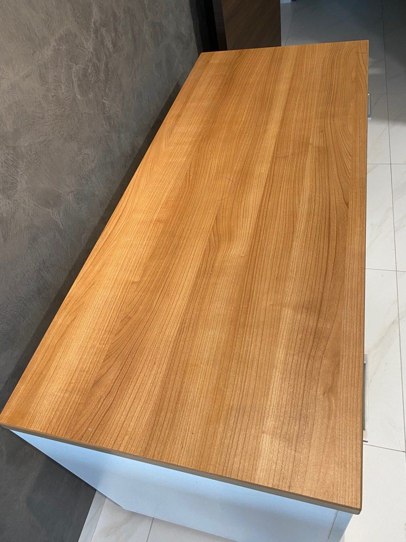 Study Desk & Sideboard Set, Furniture & Home Living, Furniture, Tables ...