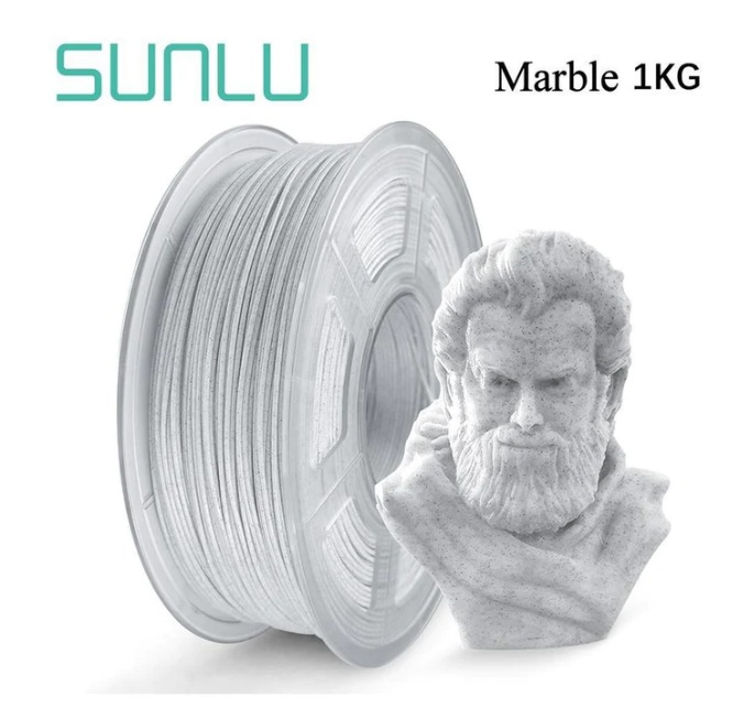 SUNLU PLA Marble 3D printing Filament, Hobbies & Toys, Stationery ...