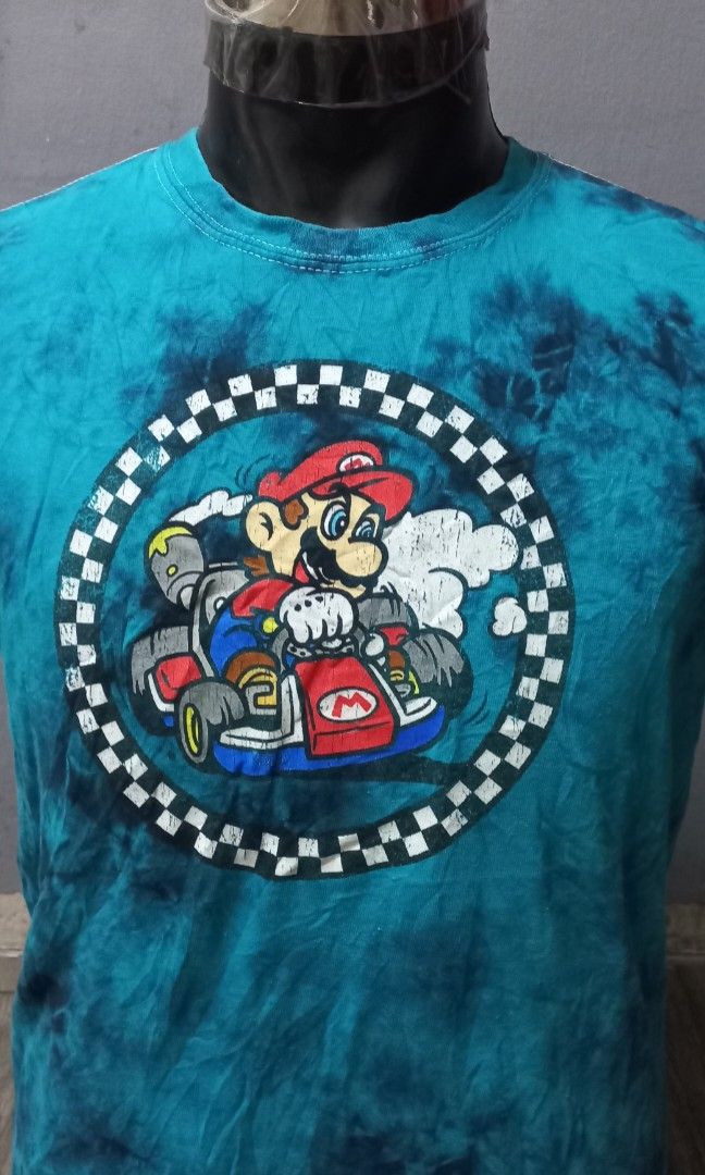 Super mario tye dye, Men's Fashion, Tops & Sets, Tshirts & Polo Shirts ...