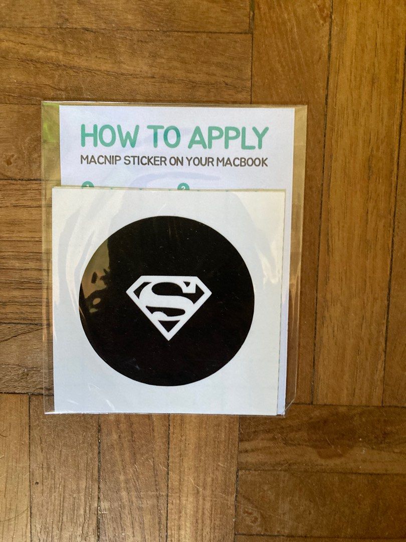 Superman macbook sticker decal, Computers & Tech, Laptops & Notebooks ...