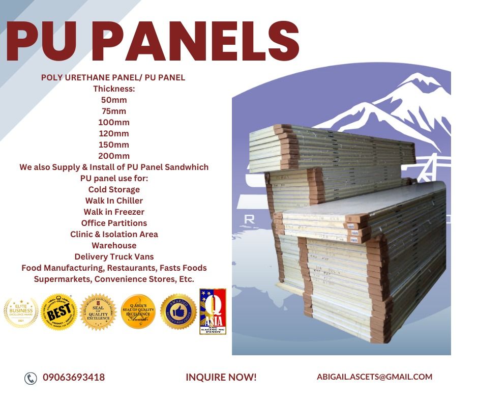 supply and installation of pu panels, Commercial & Industrial ...