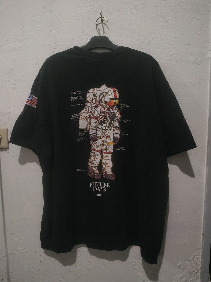T Shirt Kaos Fluke x NASA, Fesyen Pria, Pakaian , Atasan di Carousell