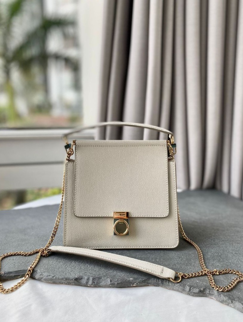 Tas Polene Mini Sept Ivory Authentic, Barang Mewah, Tas & Dompet di ...