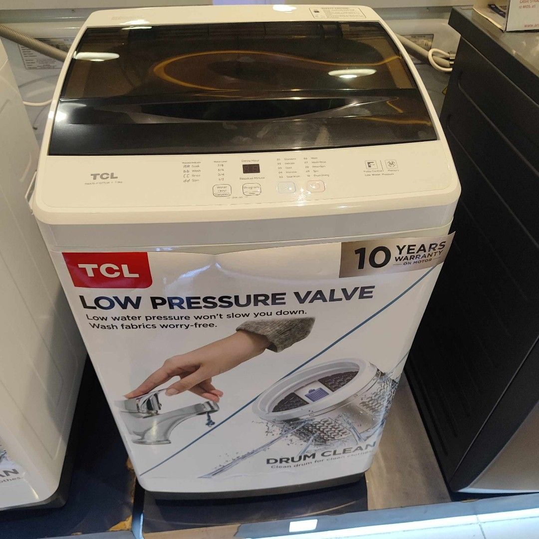 TCL TOPLOAD WASHING MACHINE NEW MODEL INVERTER & NON INVERTER, TV ...