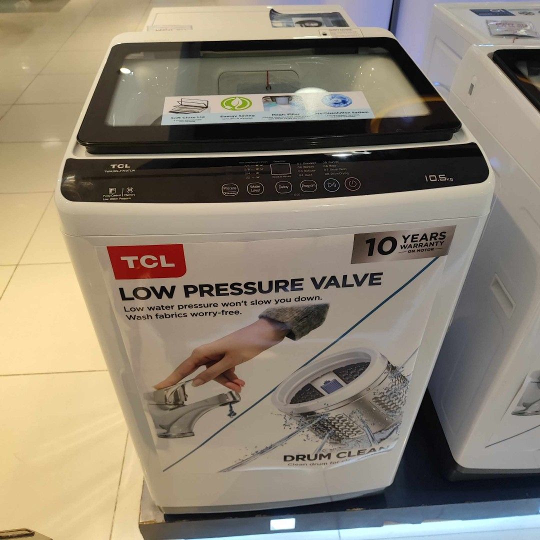 TCL TOPLOAD WASHING MACHINE NEW MODEL INVERTER & NON INVERTER, TV ...