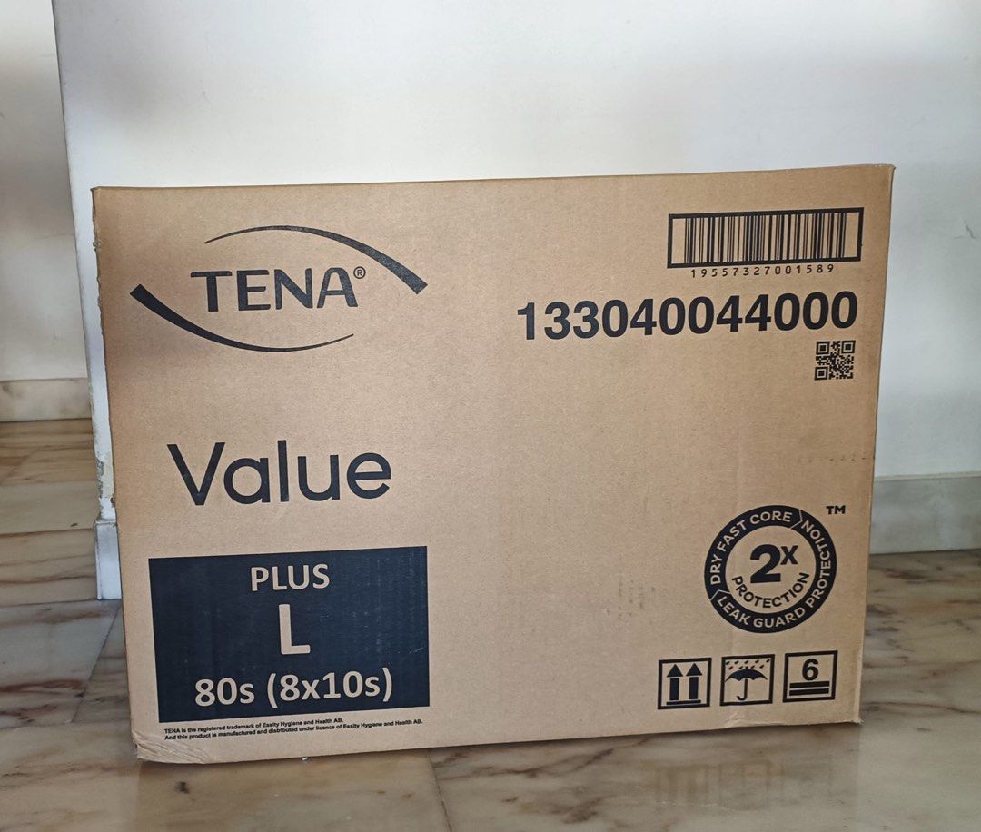 TENA Value adult diaper (Tape-type) - L size, Health & Nutrition, Assistive & Rehabilatory Aids ...