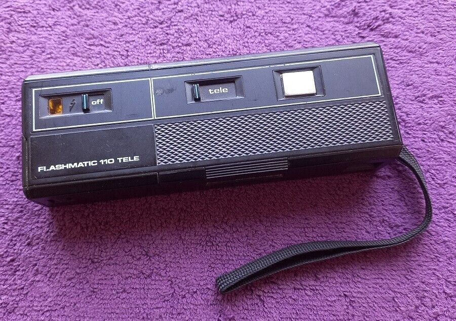 [tested & working] Halina STB Flashmatic Pocket Tele Film Camera (110 ...