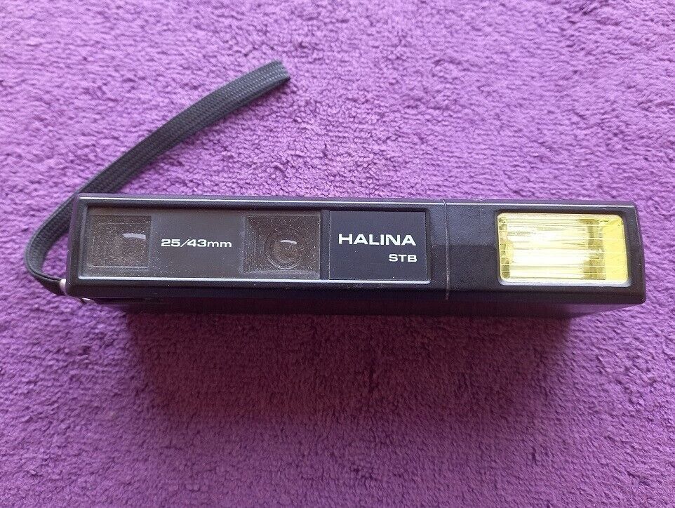 [tested & working] Halina STB Flashmatic Pocket Tele Film Camera (110 ...