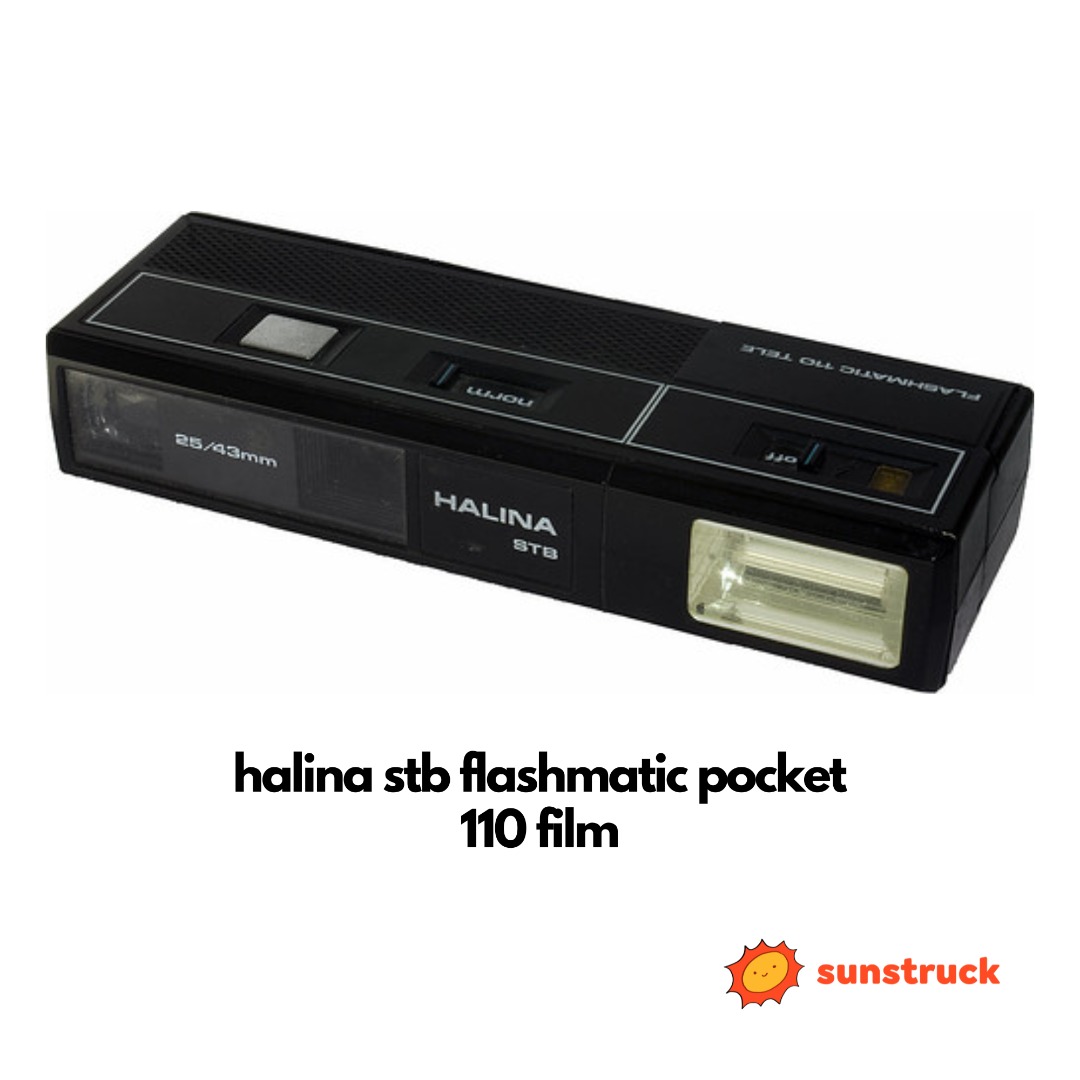 [tested & working] Halina STB Flashmatic Pocket Tele Film Camera (110 ...