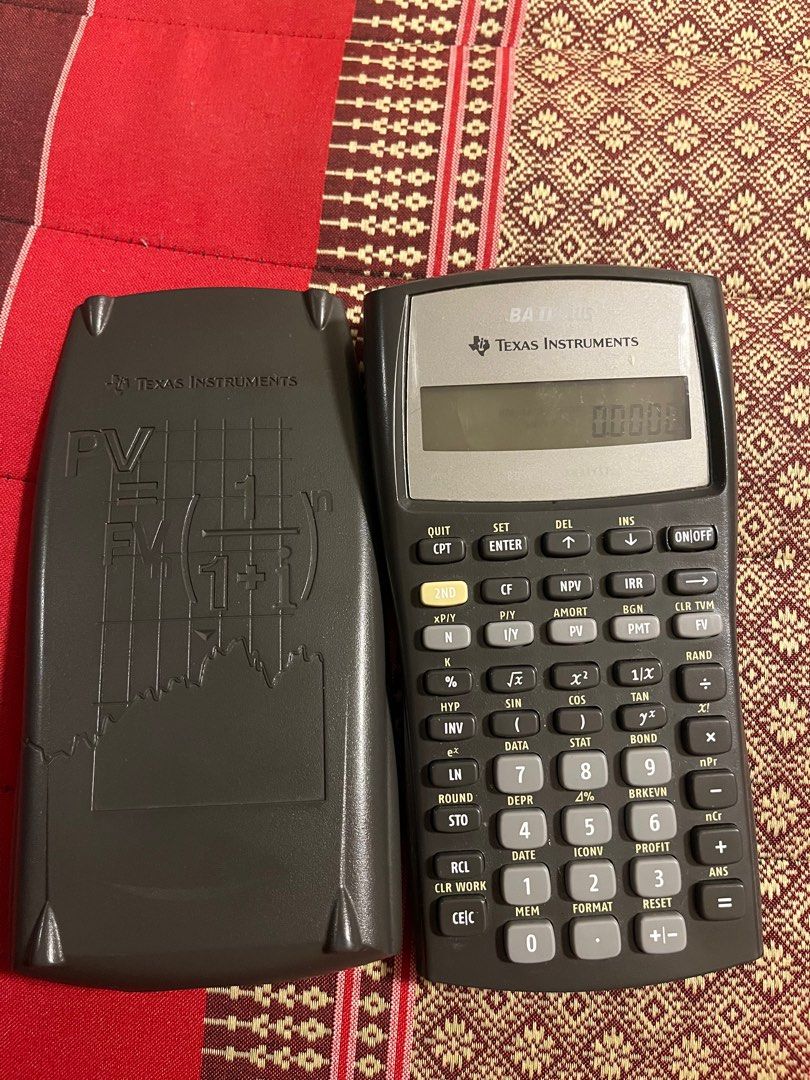 Texas Instrument BA II Plus Financial Calculator, Computers & Tech ...