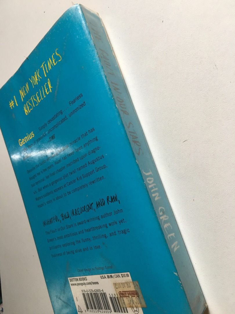 The Fault in Our Stars by John Green on Carousell