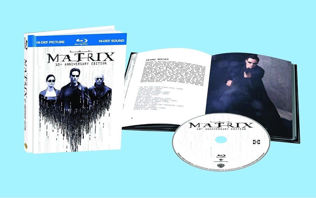 The Matrix 10th Anniversary DigiBook Edition / Matrix Reloaded & Matrix ...