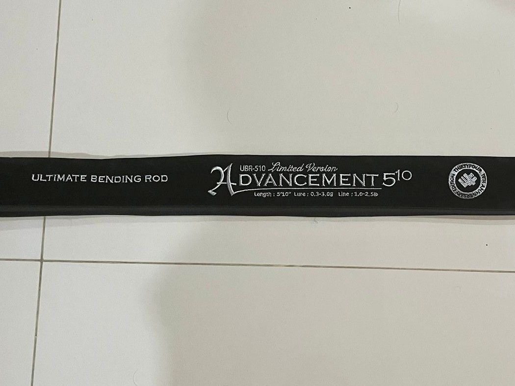THIRTY34FOUR ADVANCEMENT UBR-510 AJING SPINNING ROD, Sports Equipment, Fishing on Carousell