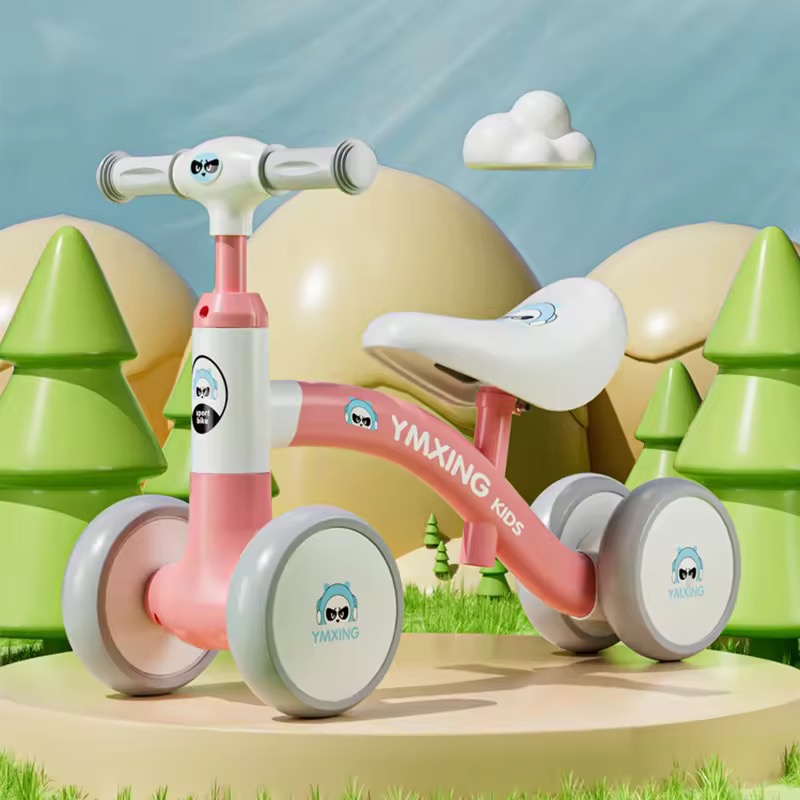 Three Wheel Steel Frame Children Kids Balanced Bike For 2~5 Year Old ...