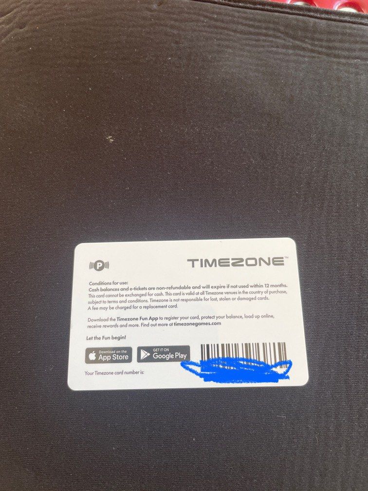 Timezone card, Video Gaming, Video Games, Others on Carousell