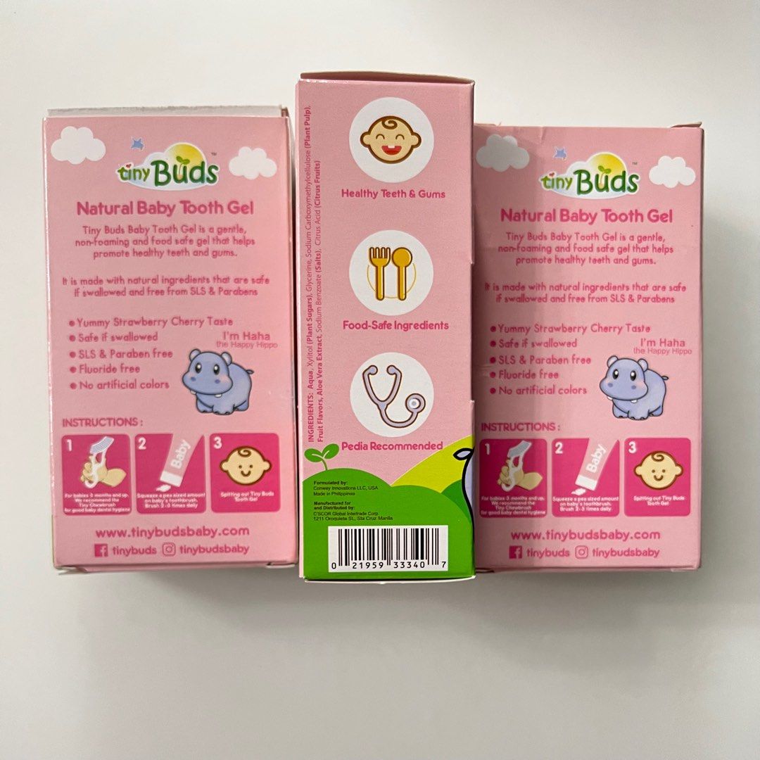 Tiny Buds Toothgel, Babies & Kids, Bathing & Changing, Baby Toiletries ...