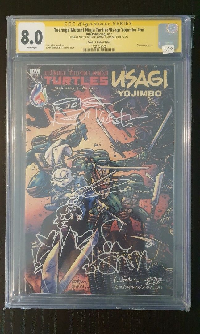 TMNT Teenage Mutant Ninja Turtles / Usagi Yojimbo #1 (One-Shot) Comics ...