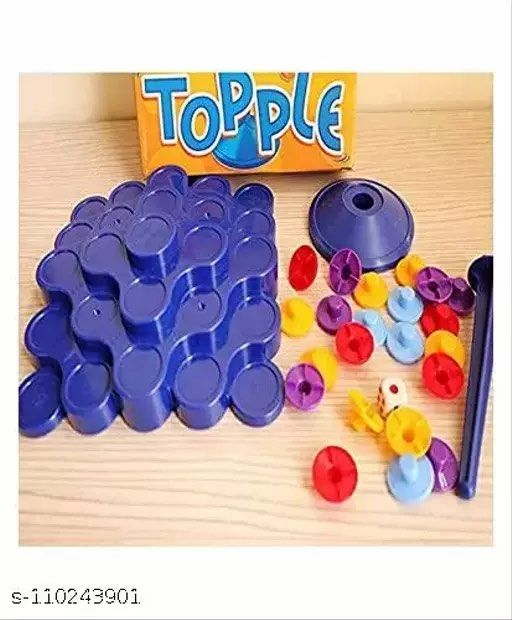 Topple Board Game, Hobbies & Toys, Toys & Games on Carousell