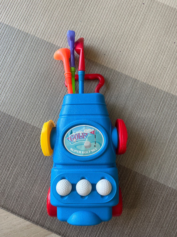 Toy golf set, Babies & Kids, Infant Playtime on Carousell