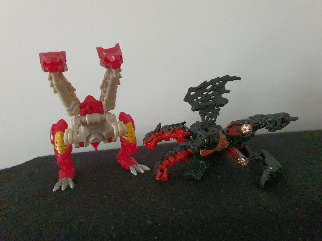 Transformers Hun-Gurr (Cyberverse Legion) and Dragonstorm (TLK Legion ...