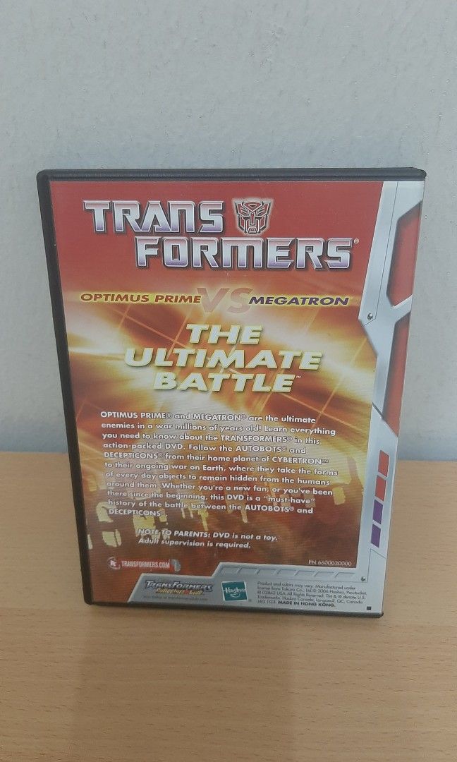 DVD - Transformers The Ultimate Battle, Hobbies & Toys, Music & Media ...