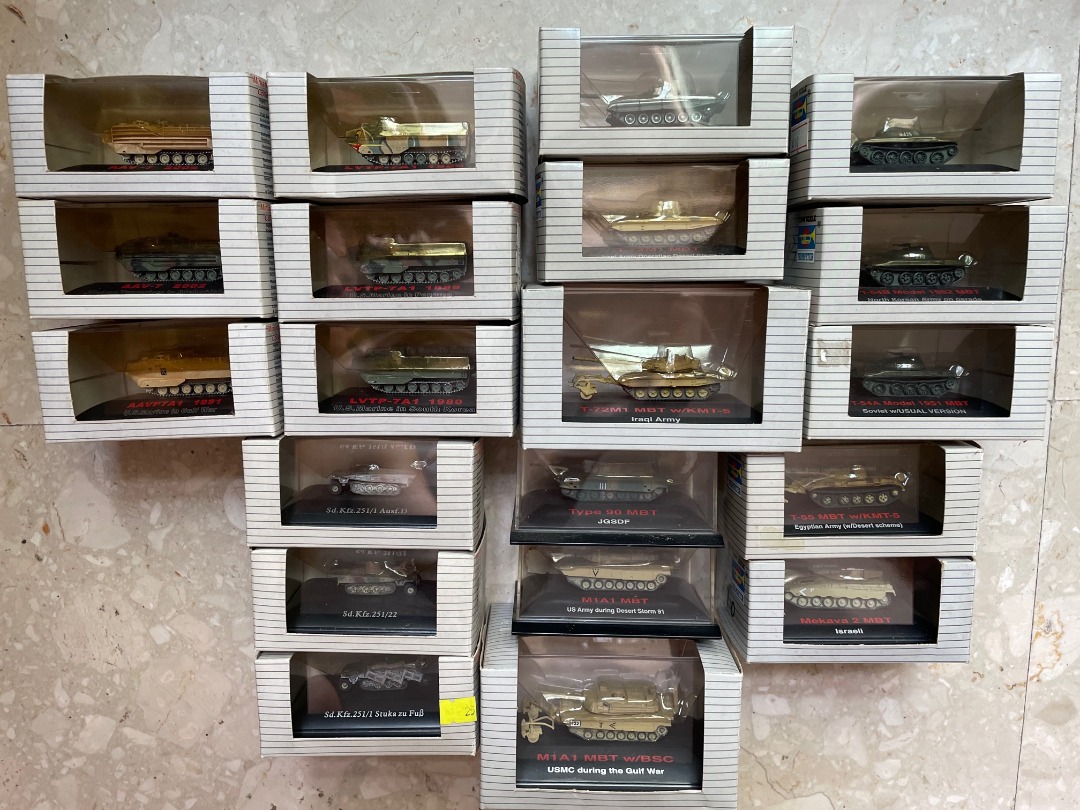 Trumpeter 1/144 Scale Military Vehicles / Tanks, Hobbies & Toys, Toys ...