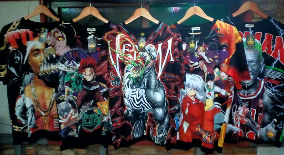 TUPAC/RODMAN/VENOM/DEMONSLAYER/INUYASHA, Hobbies & Toys, Memorabilia ...