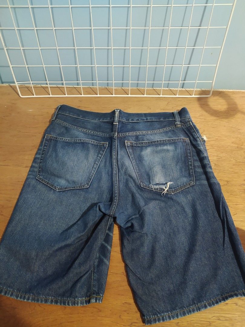 Uniqlo Maong Short on Carousell