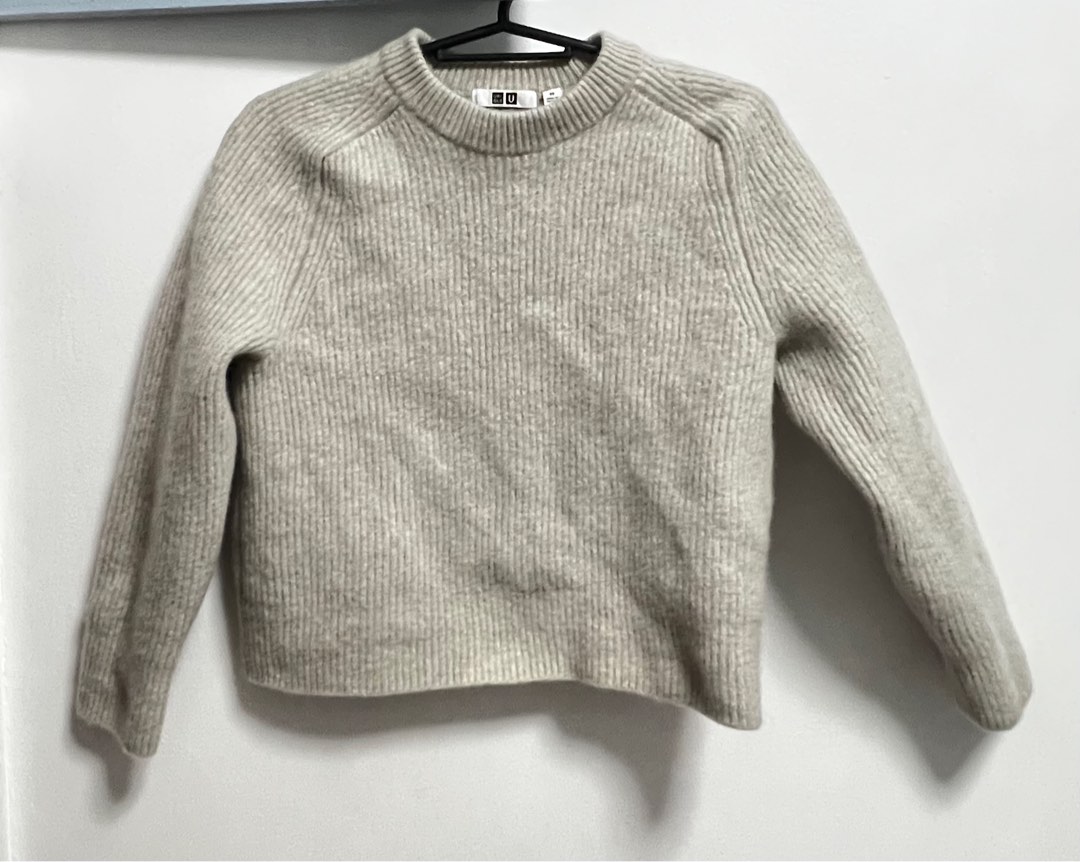Uniqlo Wool Sweater on Carousell