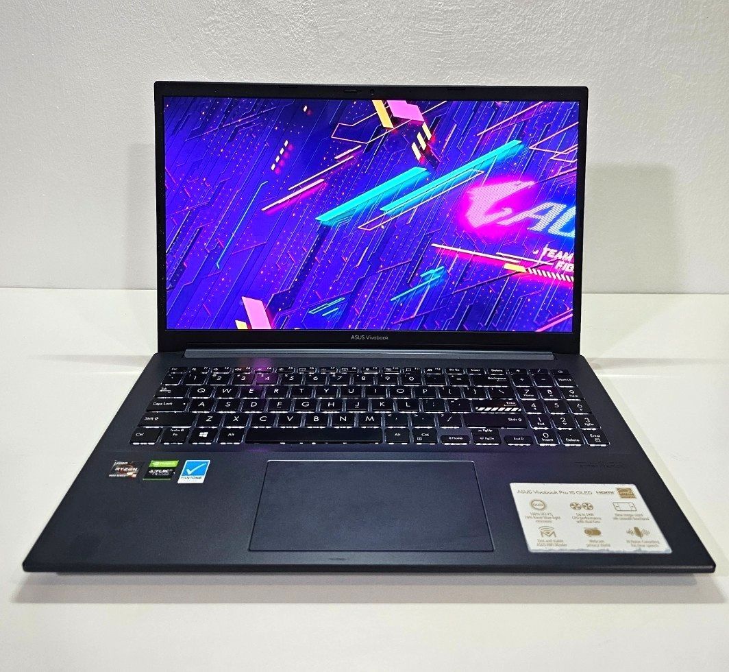 (U.P $1900) Asus Vivobook Pro 15 Ryzen 5 5600H|NVIDIA RTX 3050|16GB ...