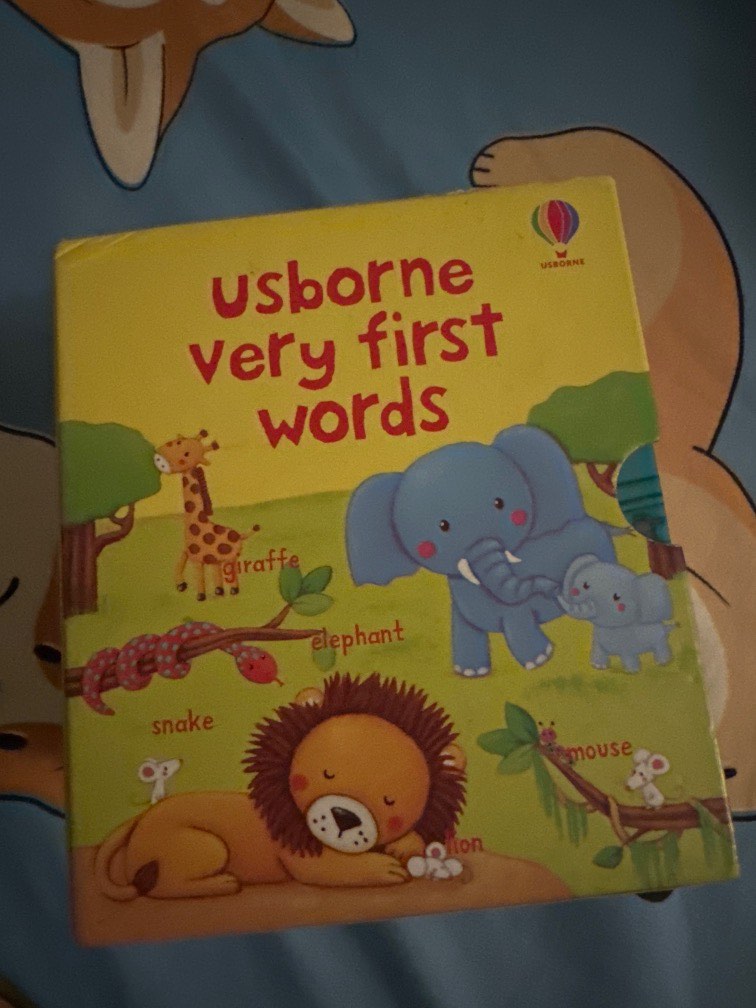 Usborne Very First Words, Hobbies & Toys, Books & Magazines, Children's ...