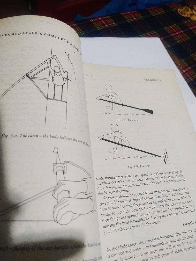 vintage book "Complete Book of Rowing"/S.Redgrave/1992, Hobbies & Toys ...