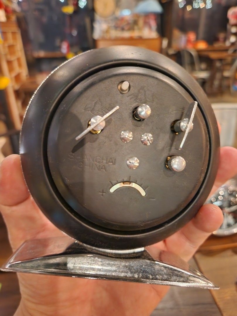 Vintage Diamond Alarm Clock Art Deco Mechanical, Furniture & Home ...