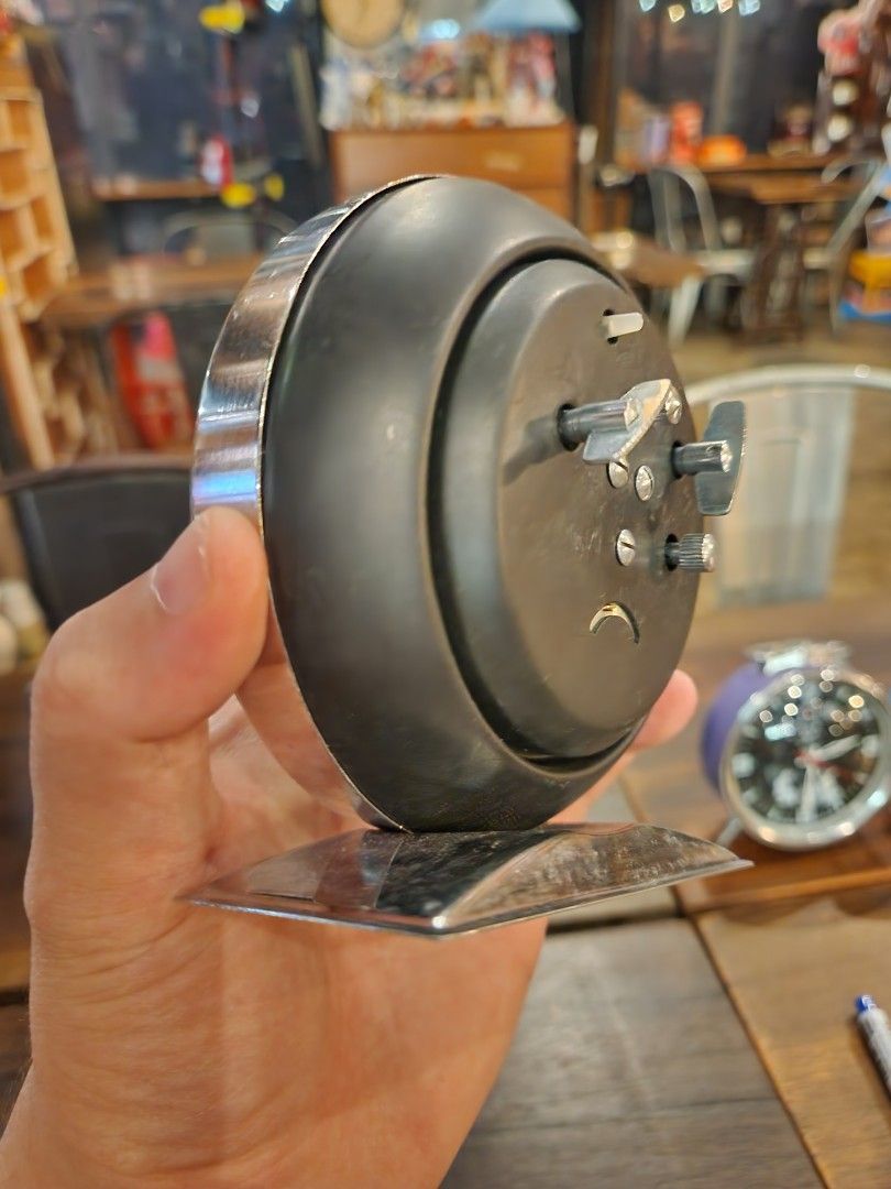 Vintage Diamond Alarm Clock Art Deco Mechanical, Furniture & Home ...