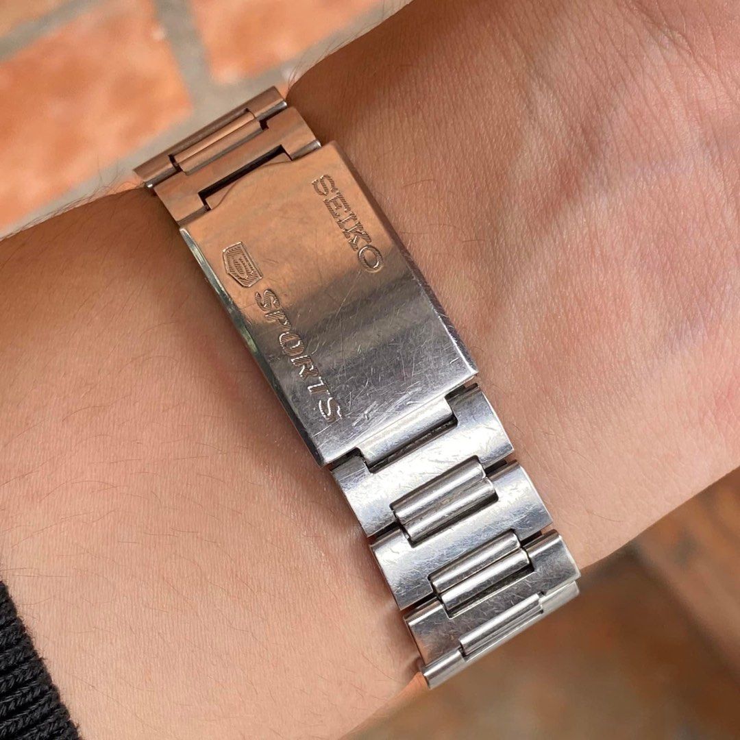 Vintage JDM Seiko 5 Sports Speed-Master UFO Yachtsman "Rare Ghost Bezel ...