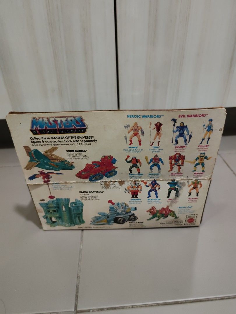 Vintage Mattel Masters of the Universe MOTU Road Ripper in box, Hobbies ...