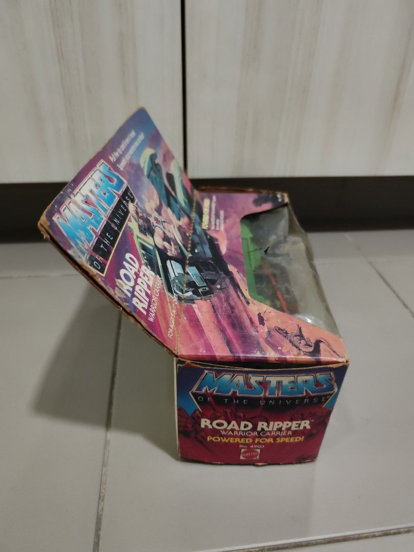 Vintage Mattel Masters of the Universe MOTU Road Ripper in box, Hobbies ...