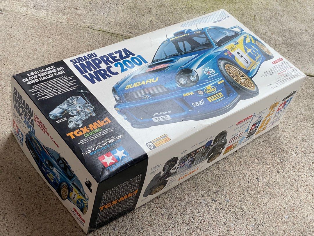 Vintage tamiya 1/8 rally rc car engine powered., Hobbies & Toys, Toys ...