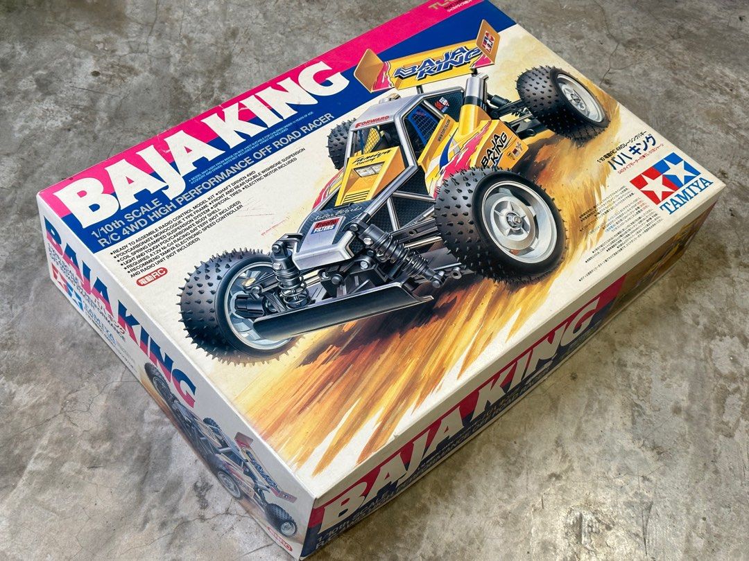Vintage tamiya Baka king buggy rc car kit, Hobbies & Toys, Toys & Games ...