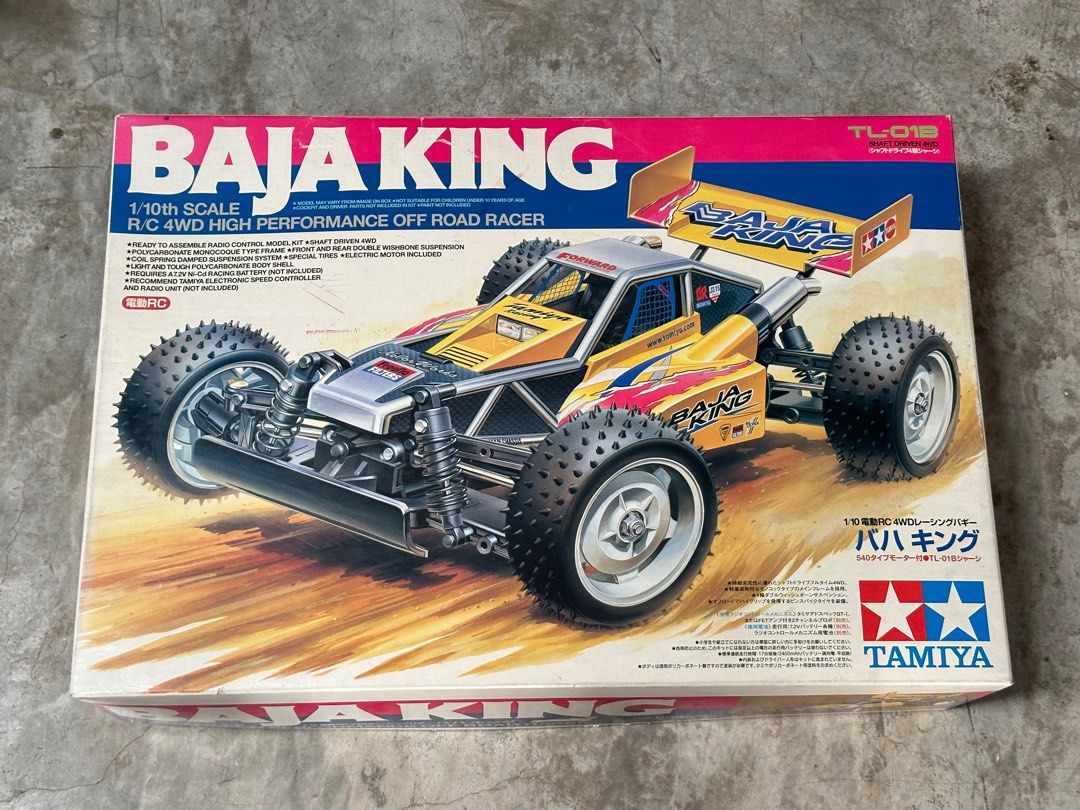 Vintage tamiya Baka king buggy rc car kit, Hobbies & Toys, Toys & Games ...