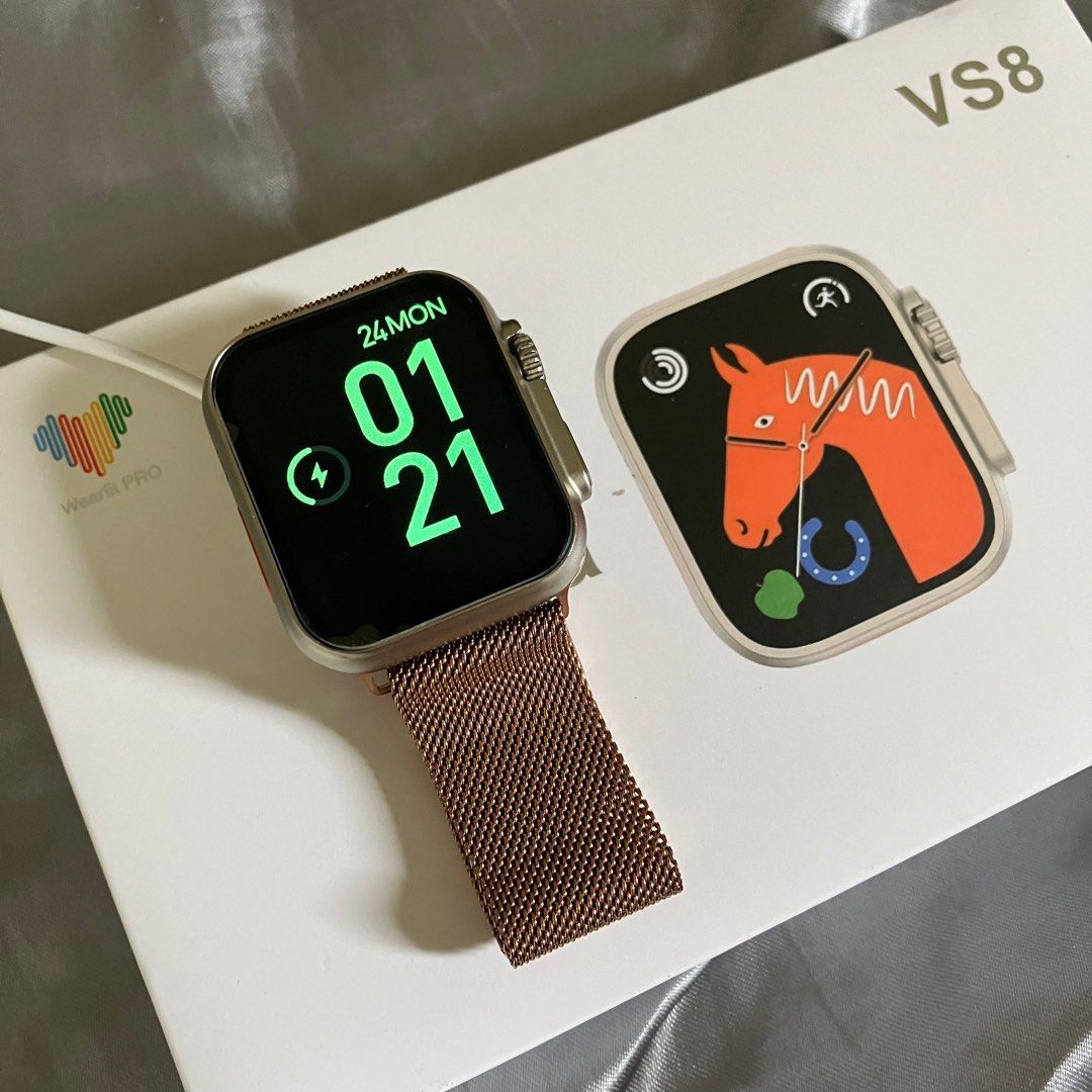 VS8 Ultra Smart Watch Aluminum Case Ocean Band 49mm, Mobile Phones ...